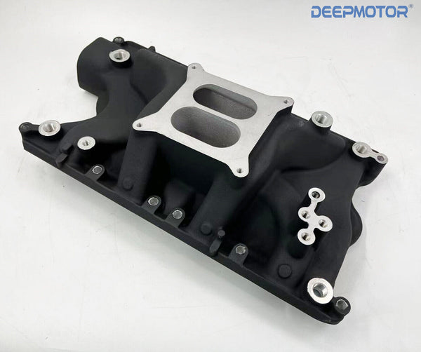 Deepmotor Aluminum Intake Manifold Dual Plane for SBF Small Block Ford