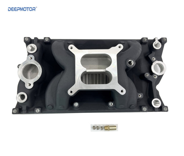 Air Gap Aluminum Intake Manifold for SBC Small Block Chevy Vortec 350 ...