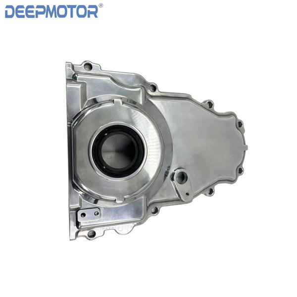Aluminum LS Engine Timing Cover for GM Chevy LS2 LS3 Non-VVT Gen IV LS ...